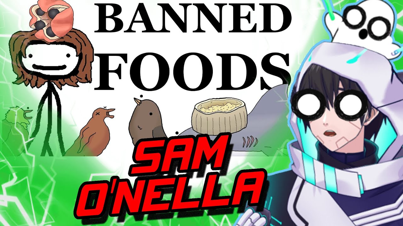 MAGGOT CHEESE?! | Sam O'Nella React [Banned Foods] - YouTube