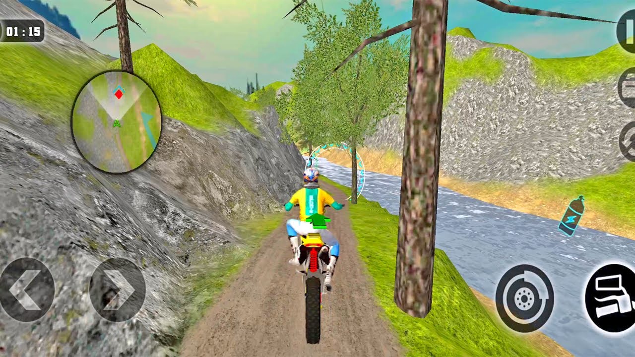 Jungle Bike Adventure Racing Stunt Game | Bike Games Short | Motorcycle 3D Game - YouTube