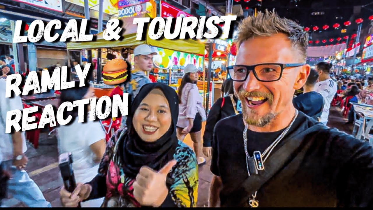 Aussie 🇦🇺 & Local React to Malaysia’s 🇲🇾 Famous Ramly Burger 🍔 - YouTube