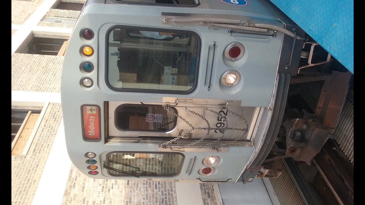 CTA 'L' Ride: CTA 2600 Series Car #2952 Cab Ride View - YouTube