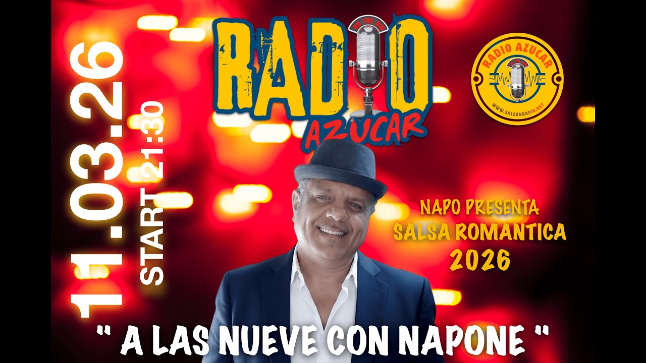 SALSA ROMANTICA 2026 🌹 | A Las Nueve con Napone | Jerry Rivera, Maelo ...