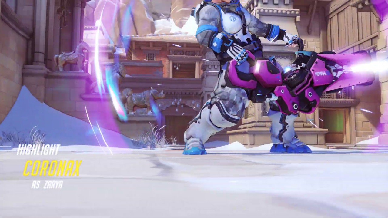 Overwatch Zarya highlight 2 - YouTube