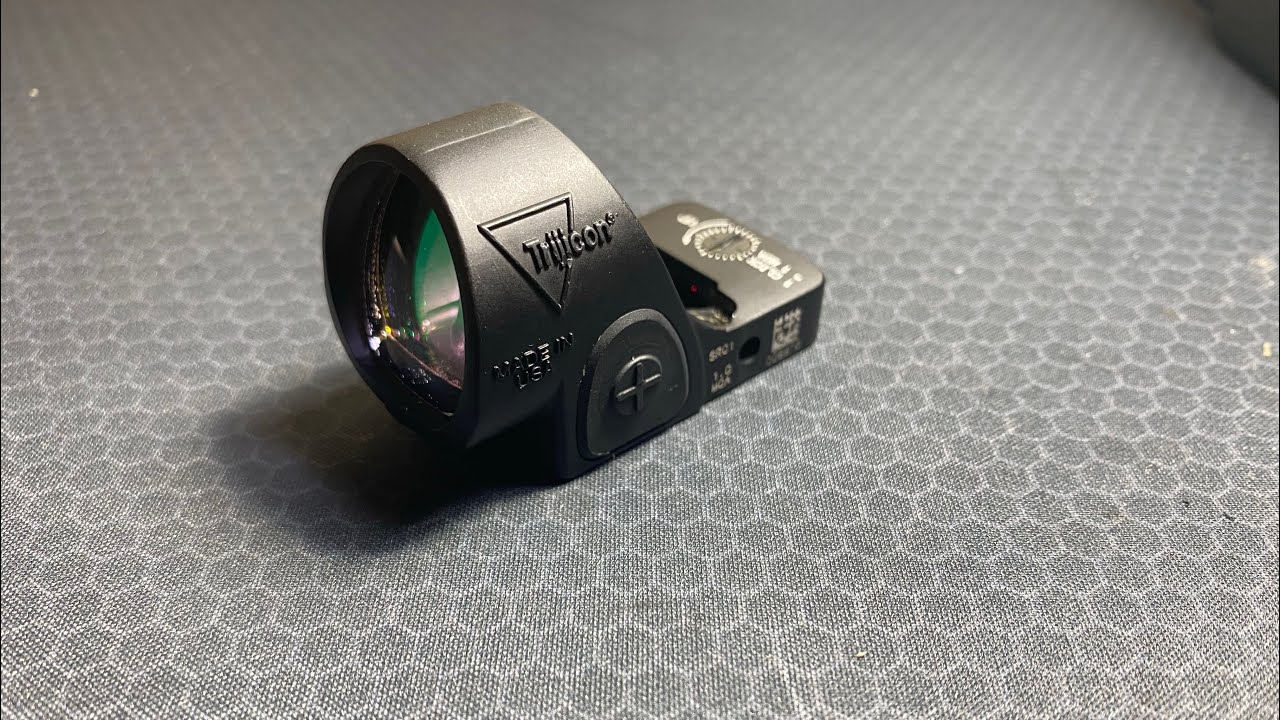Trijicon SRO Unboxing - YouTube
