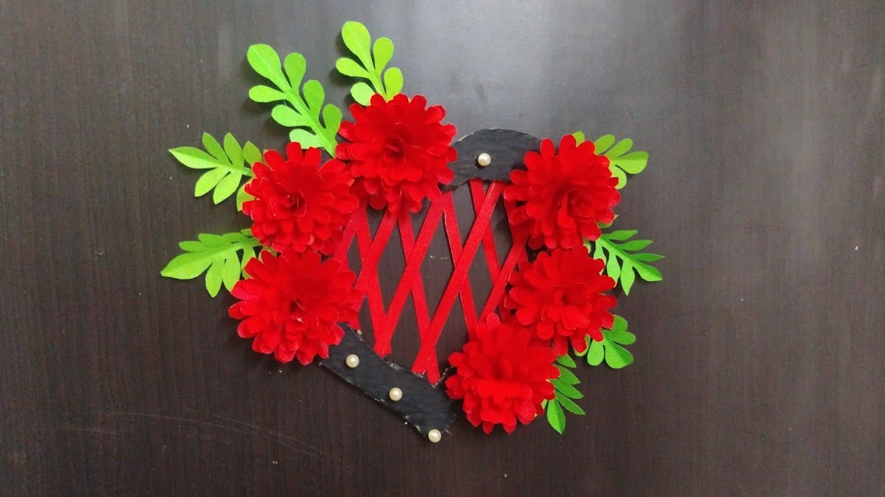 "A Very Beautiful Heart Shaped Wall Decor For Home Decorations!!!" Step ...