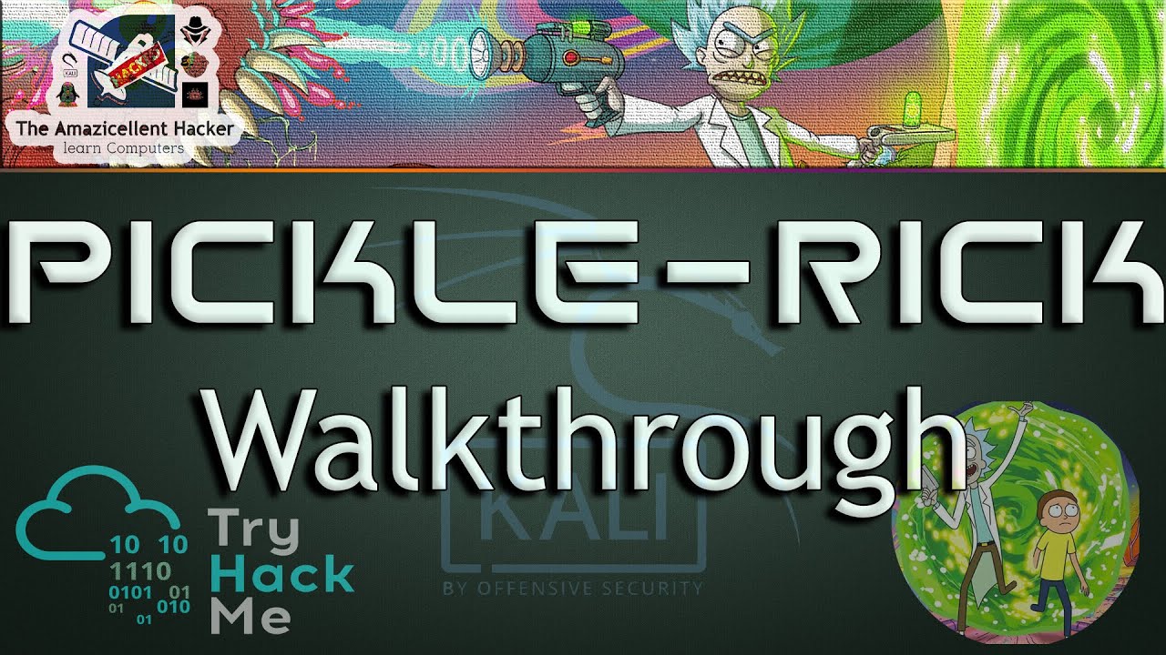 TryHackMe Pickle Rick Walkthrough ||With writeup || - YouTube