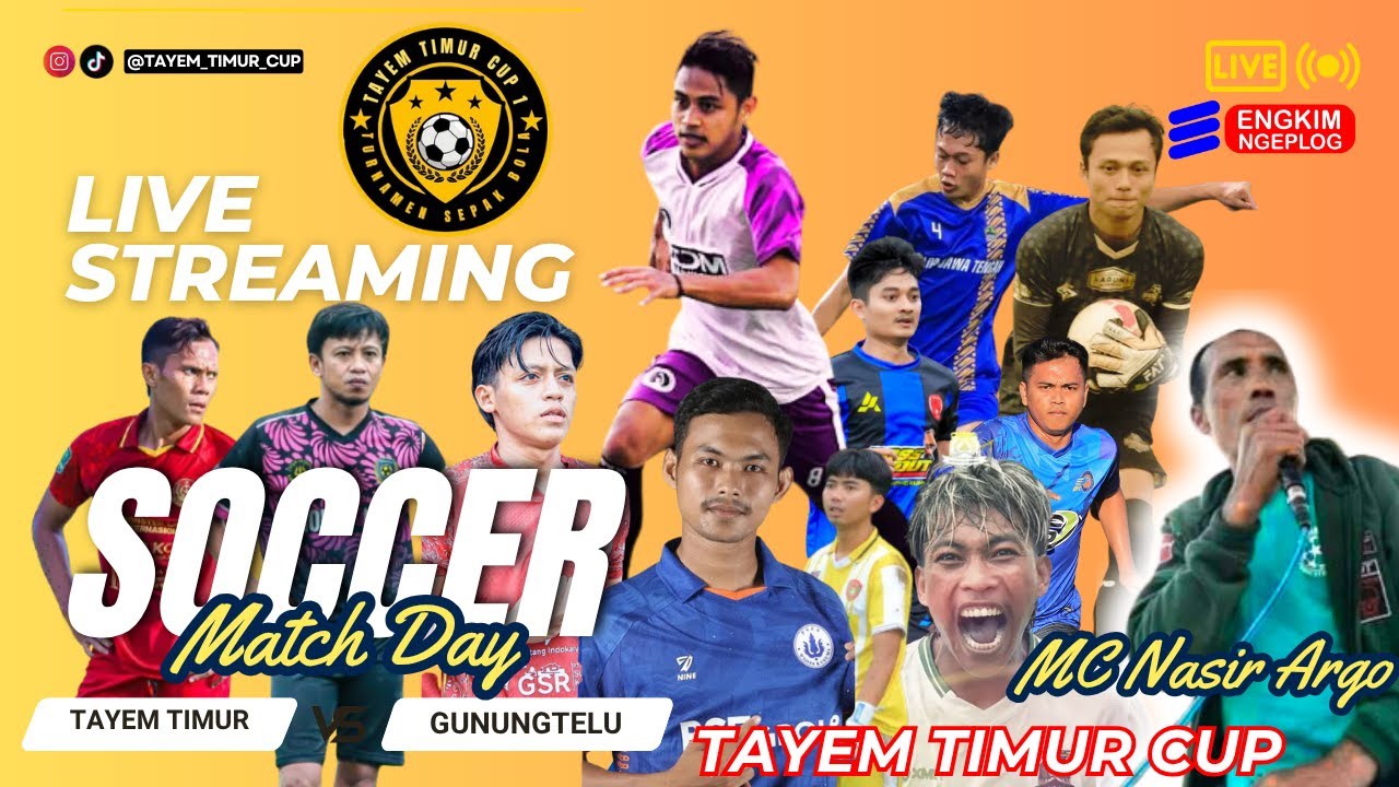 📢📢📢 TAYEM TIMUR CUP 1 - PURBAYASA FC SINDANGBARANG 🆚 DAKOTA FC ...