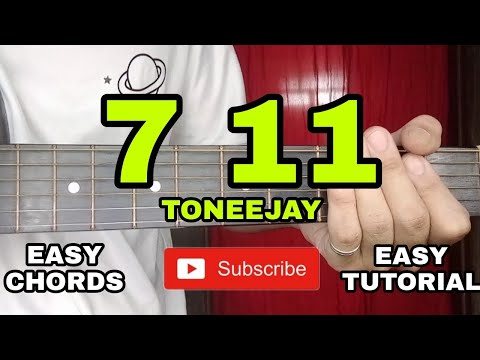 7 11 - Toneejay | Guitar Tutorial For Beginners (3 Chords Only) - YouTube