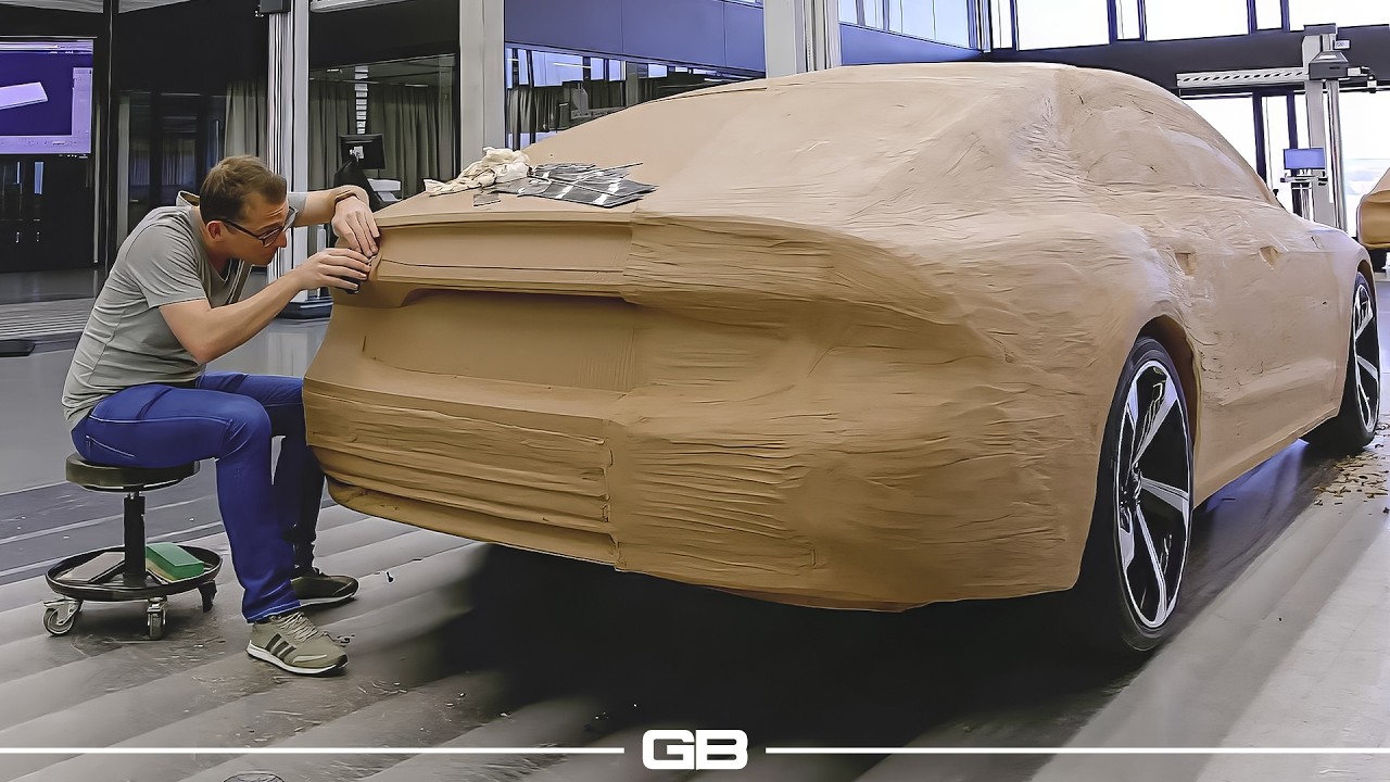 CLAY MODEL Process - Audi PRODUCTION Car Factory DEVELOPMENT - YouTube