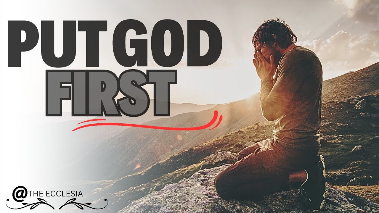 Put GOD first in all you do and watch how he will turn your life AROUND ...