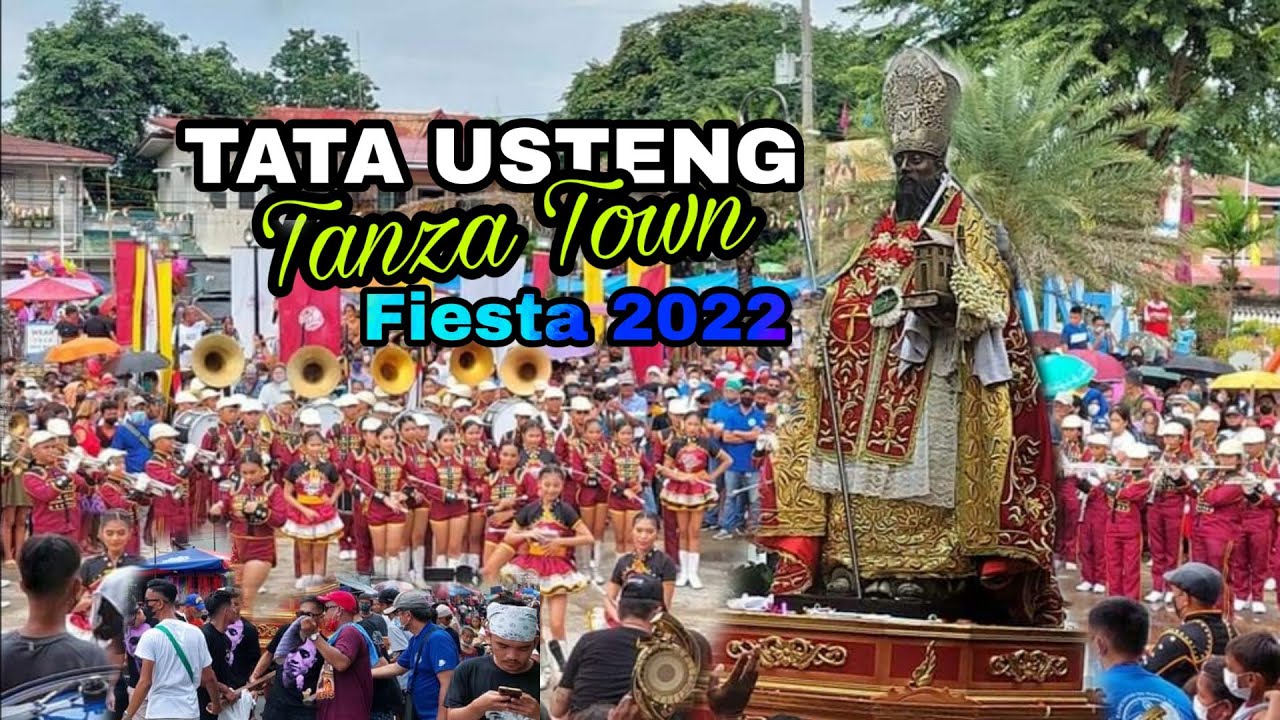 The Historic TATA USTENG Tanza Town Fiesta 2022 KARAKOL and Band Parade ...