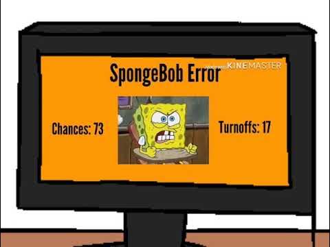 The Rare SpongeBob Error - YouTube