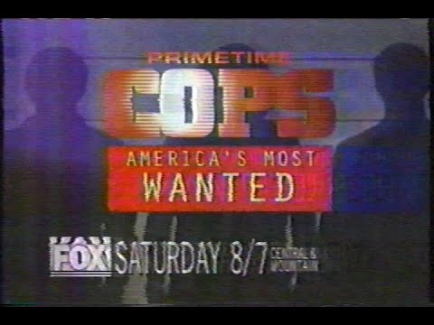 (Not A Demo) 1994 VHS Recording - WSVN Ch. 7 - FOX Saturday Night Line ...