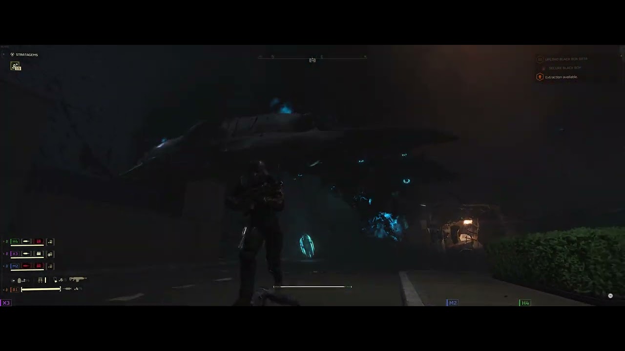 Helldivers II Direct mini-nuke hit on Leviathan - YouTube