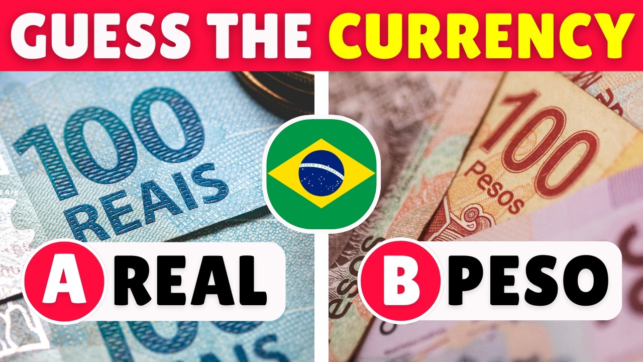 Guess the Money! 💰🧠 | Can You Match the Currency to the Country? 🌍💶 ...