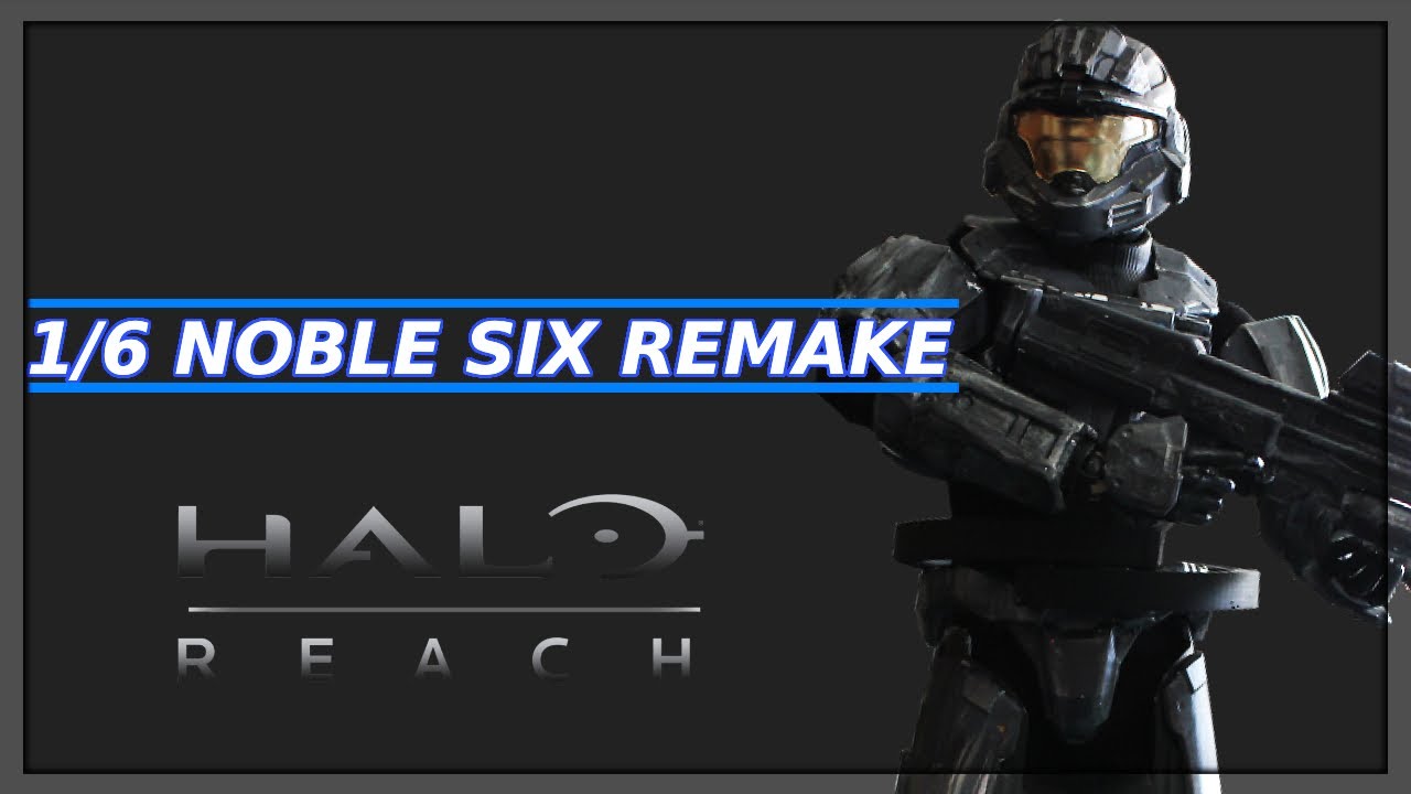 1/6th Scale Halo Reach Noble Six Custom Figure REMAKE - YouTube