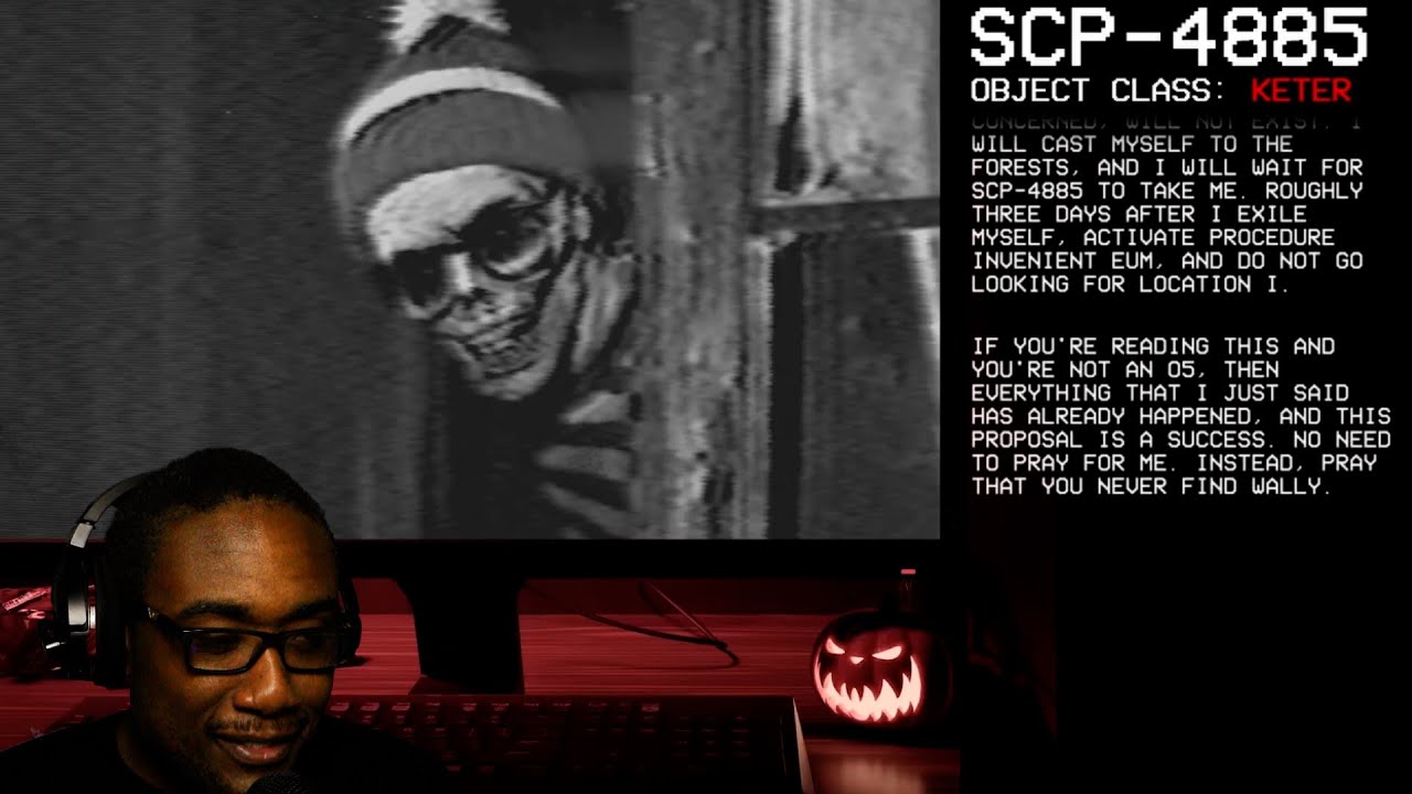 SCP Reaction │SCP-4885 │ Find Him │ Keter │ - YouTube