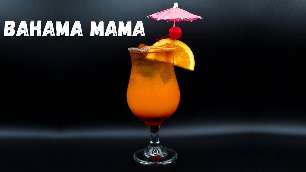 Bahama Mama Recipe | Classic Cocktail Recipe - YouTube