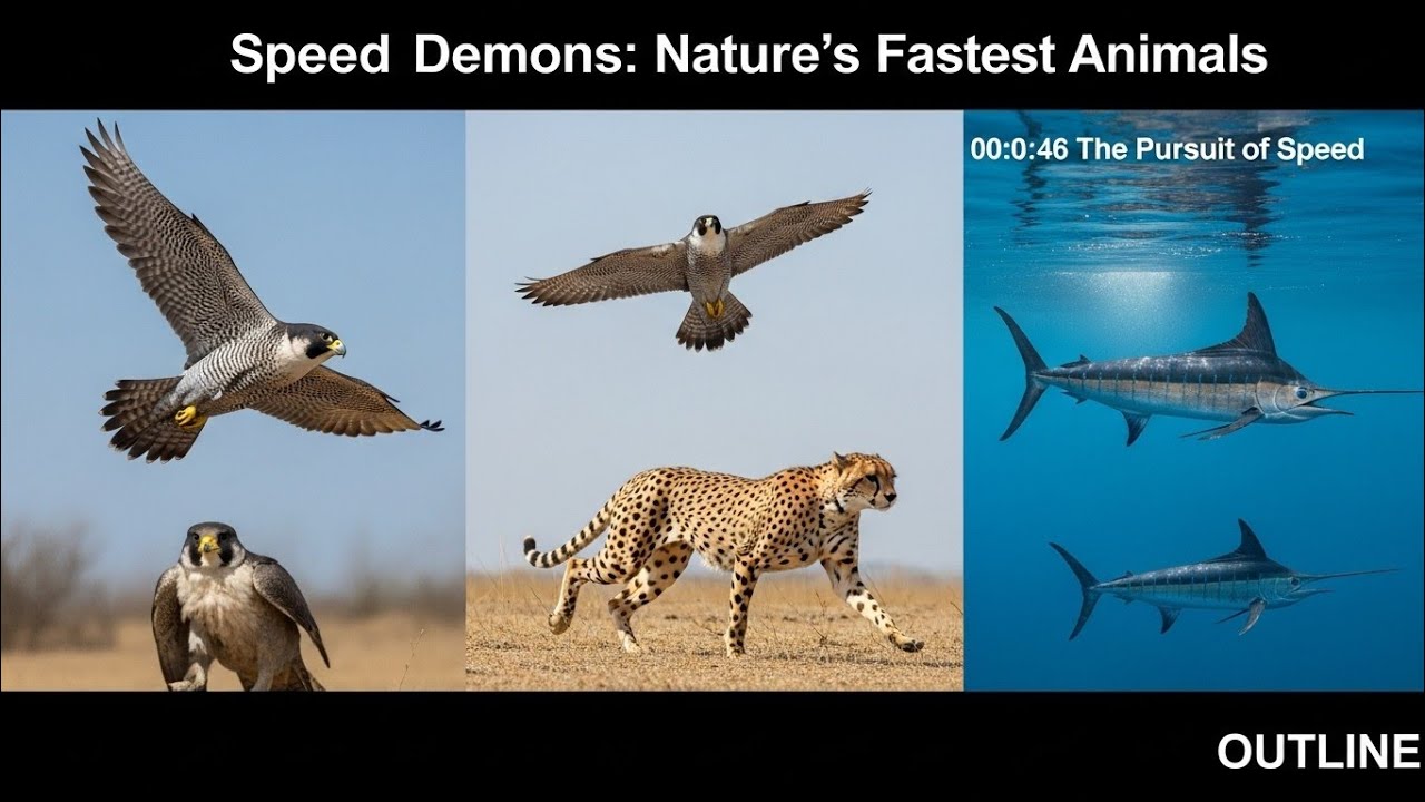 Speed Demons: Nature's Fastest Animals - YouTube