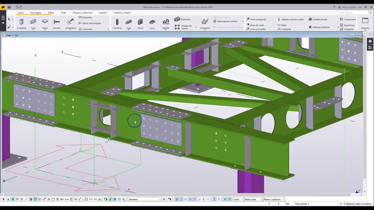 Steel Projects PLM demo (ES) - Importaciones XML, DXF/DWG y DSTV ...