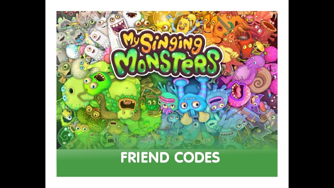 How to get over 100 Friend Codes on My Singing Monsters - YouTube