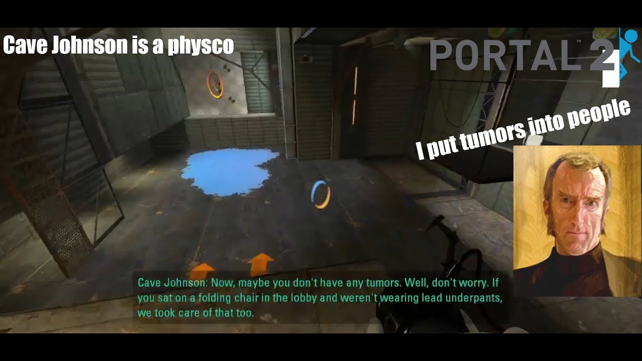 Cave Johnson is a psycho - Portal 2 [PART 6] - YouTube