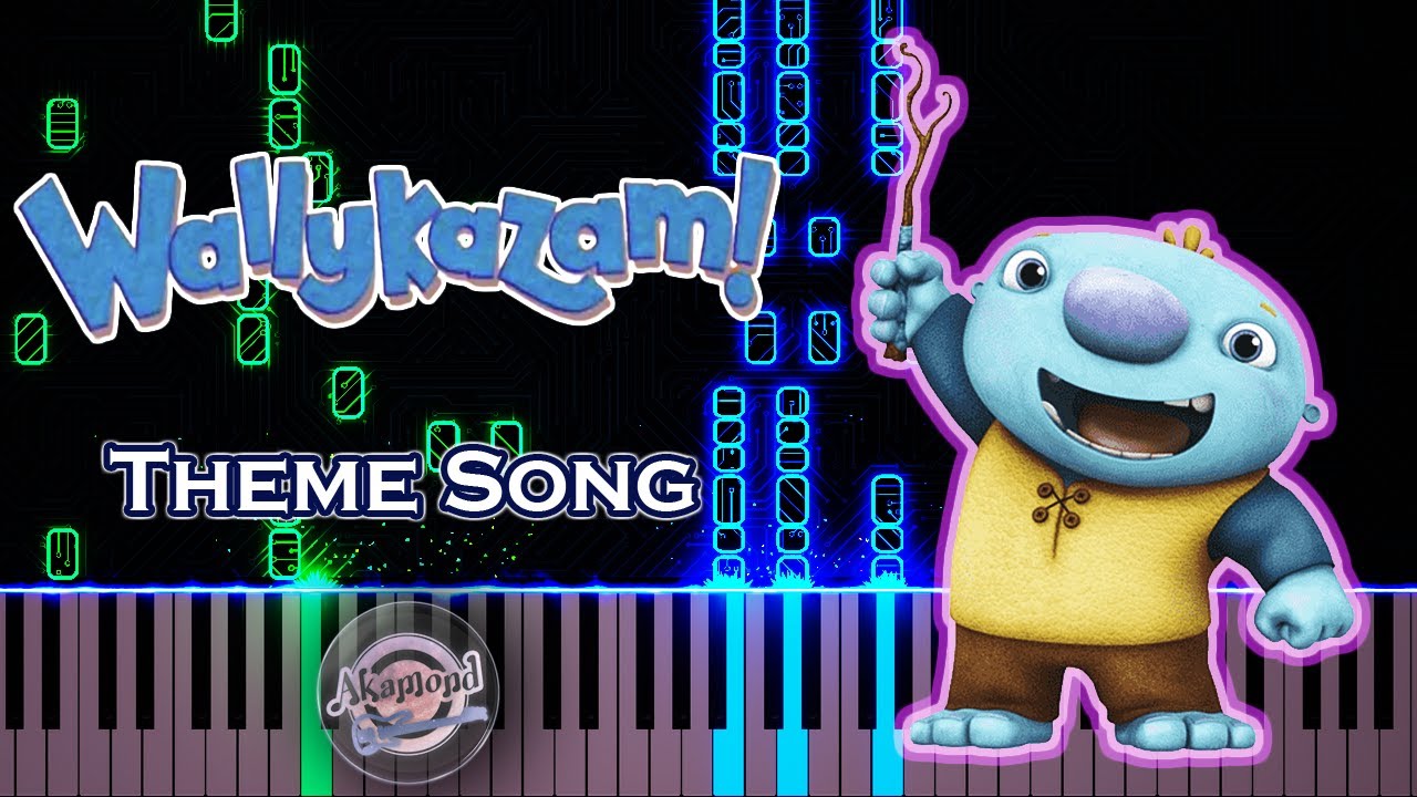 Wallykazam Theme Song Piano Tutorial and Cover - YouTube