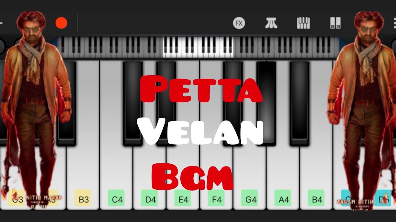 Petta|BGM|Keyboard|Cover|Notes| - YouTube