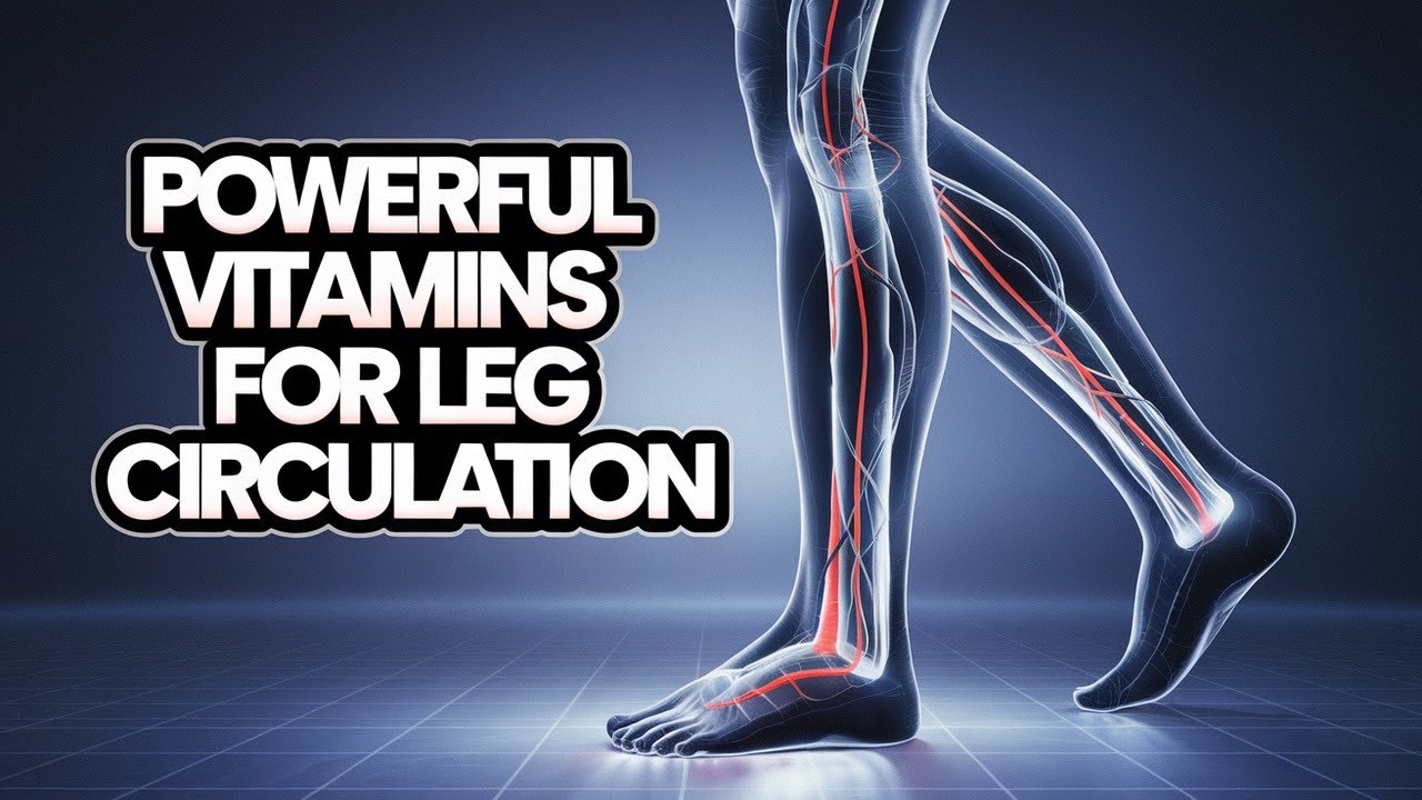 6 Vitamins: Boost Leg & Foot Circulation Instantly ! - YouTube