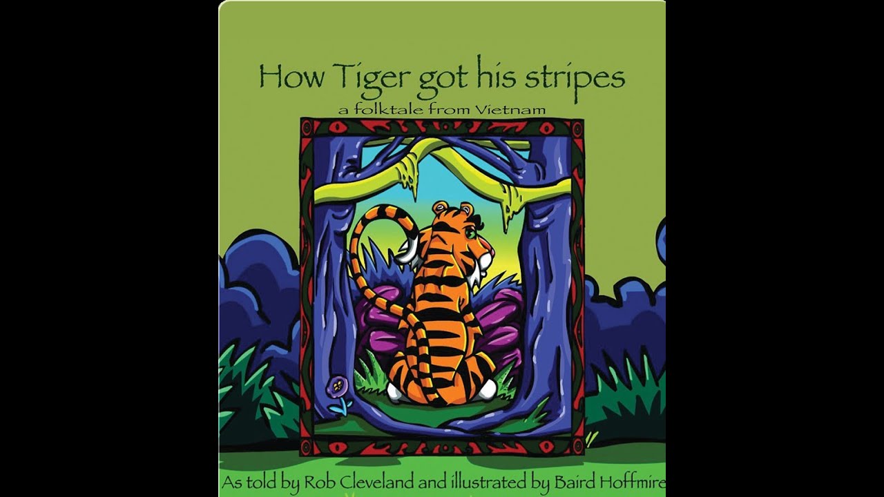 How tigers got their stripes - Read along story - YouTube