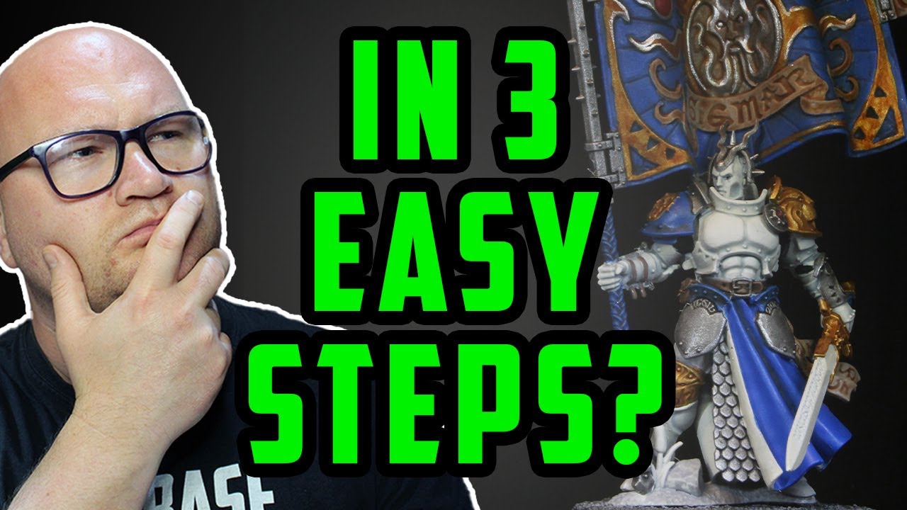 Painting White Armour...The Easy Way! - YouTube