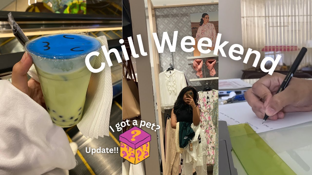 Chill Weekend Vlog | NEW UPDATES, SHOPPING & More!! - YouTube