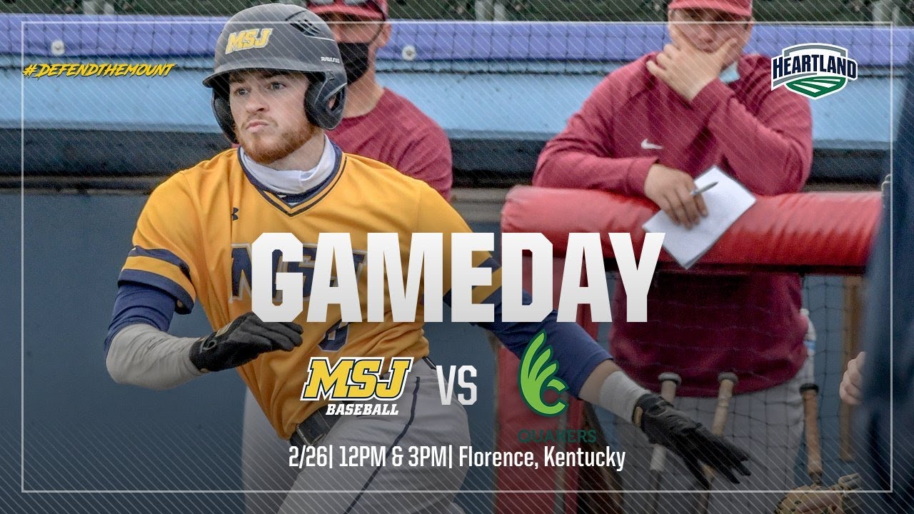 MSJ Baseball vs. Wilmington College - YouTube