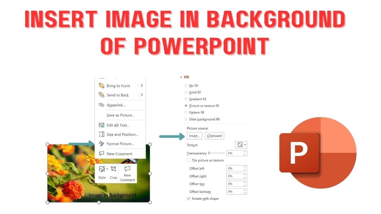 How to Insert Image in Background of PowerPoint | | Easy Step-by-Step ...