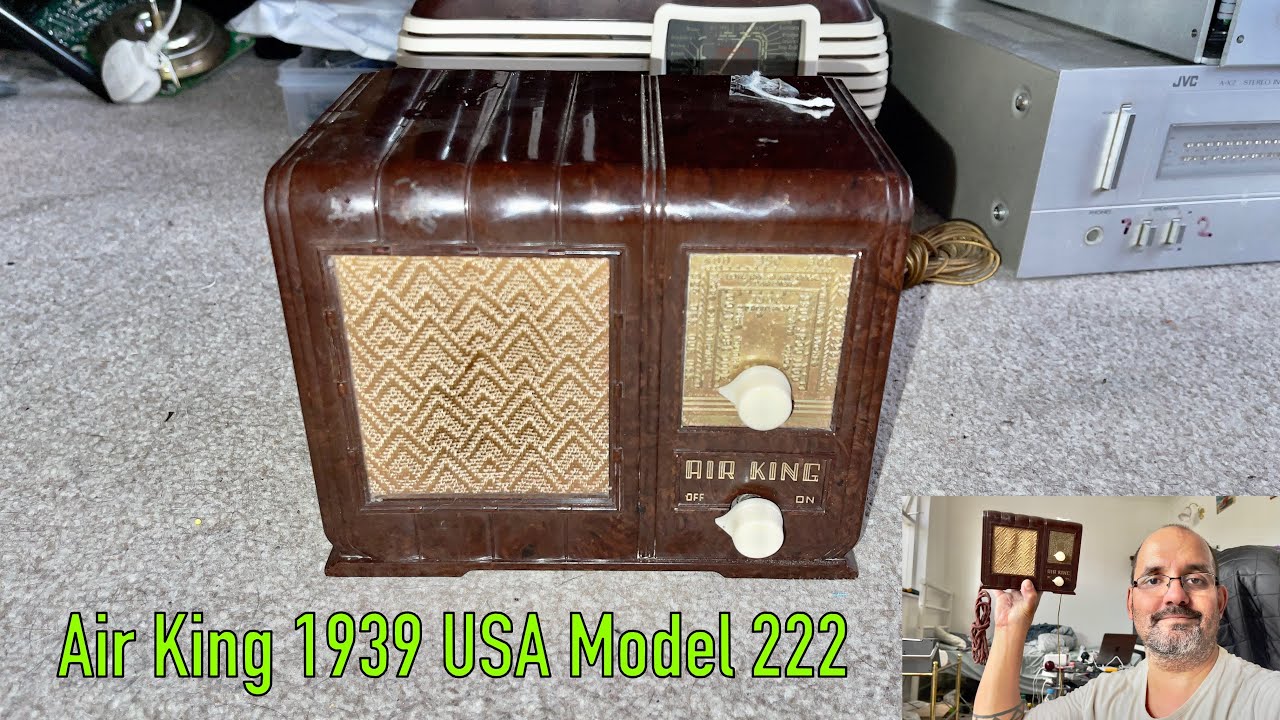 Air King Tube Radio From 1939 Made In USA First Show and Inspection ...