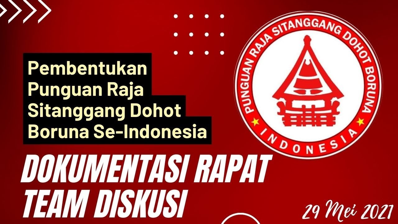 Dokumentasi Rapat Team Diskusi Pembentukan Punguan Raja Sitanggang ...