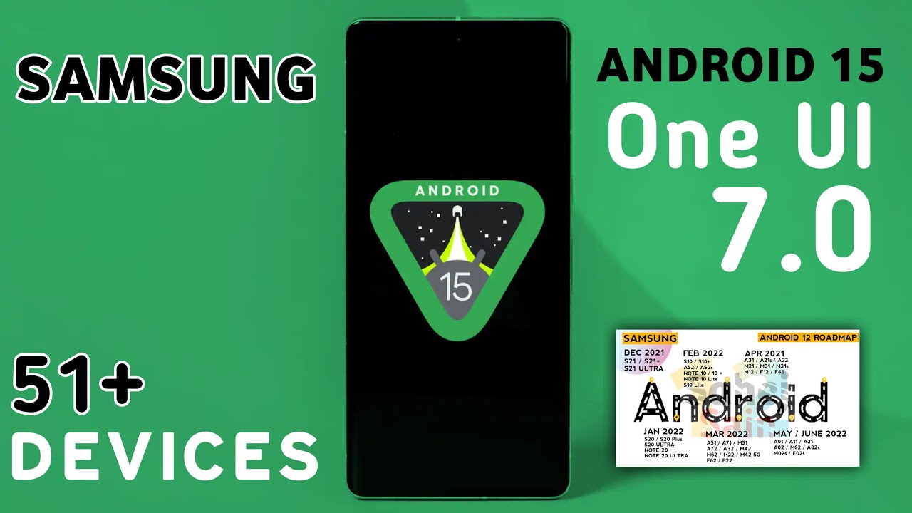 Samsung One Ui 7.0 Android 15 Update | Eligible Device List | A54,S21 ...