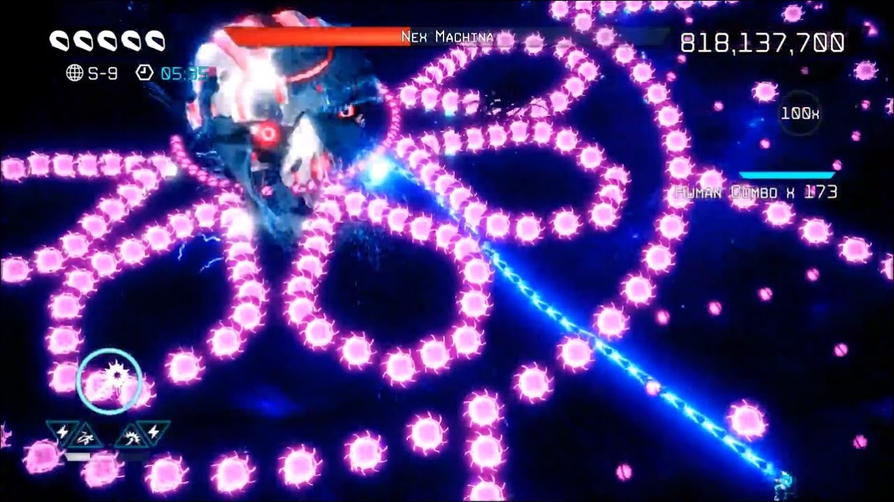 Nex Machina - True Last Boss No Miss (No Death) - YouTube