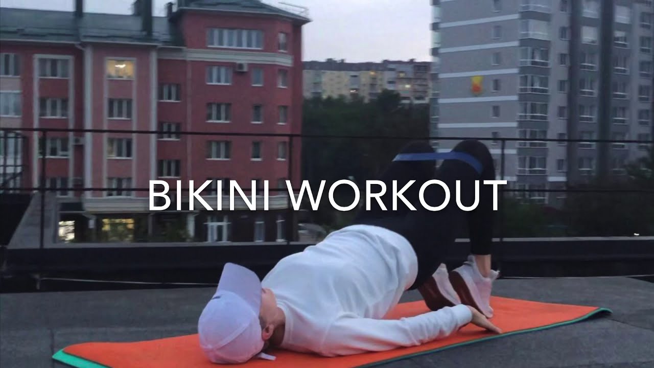 FAT BURNING BIKINI WORKOUT #3. INNA KOBEVKO - YouTube