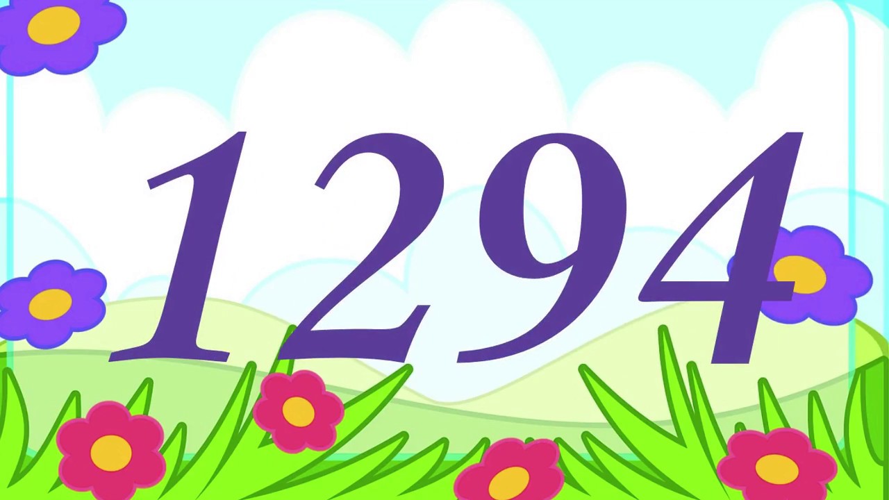 Learn counting from 1200 - 1300 - YouTube