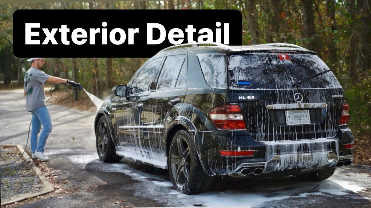 Exterior Detail - Mercedes ML63 AMG | Auto Detailing - YouTube