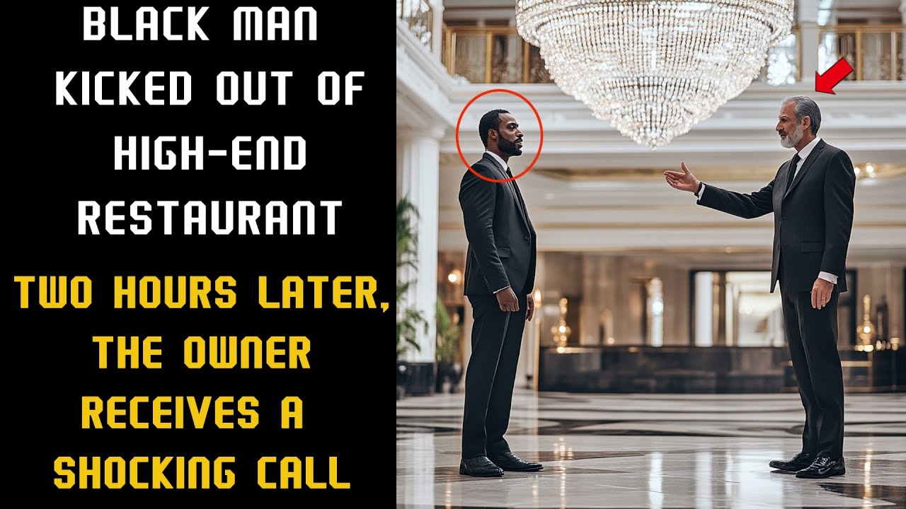 Black Man Kicked Out of High-End Restaurant. Two Hours Later, The Owner ...