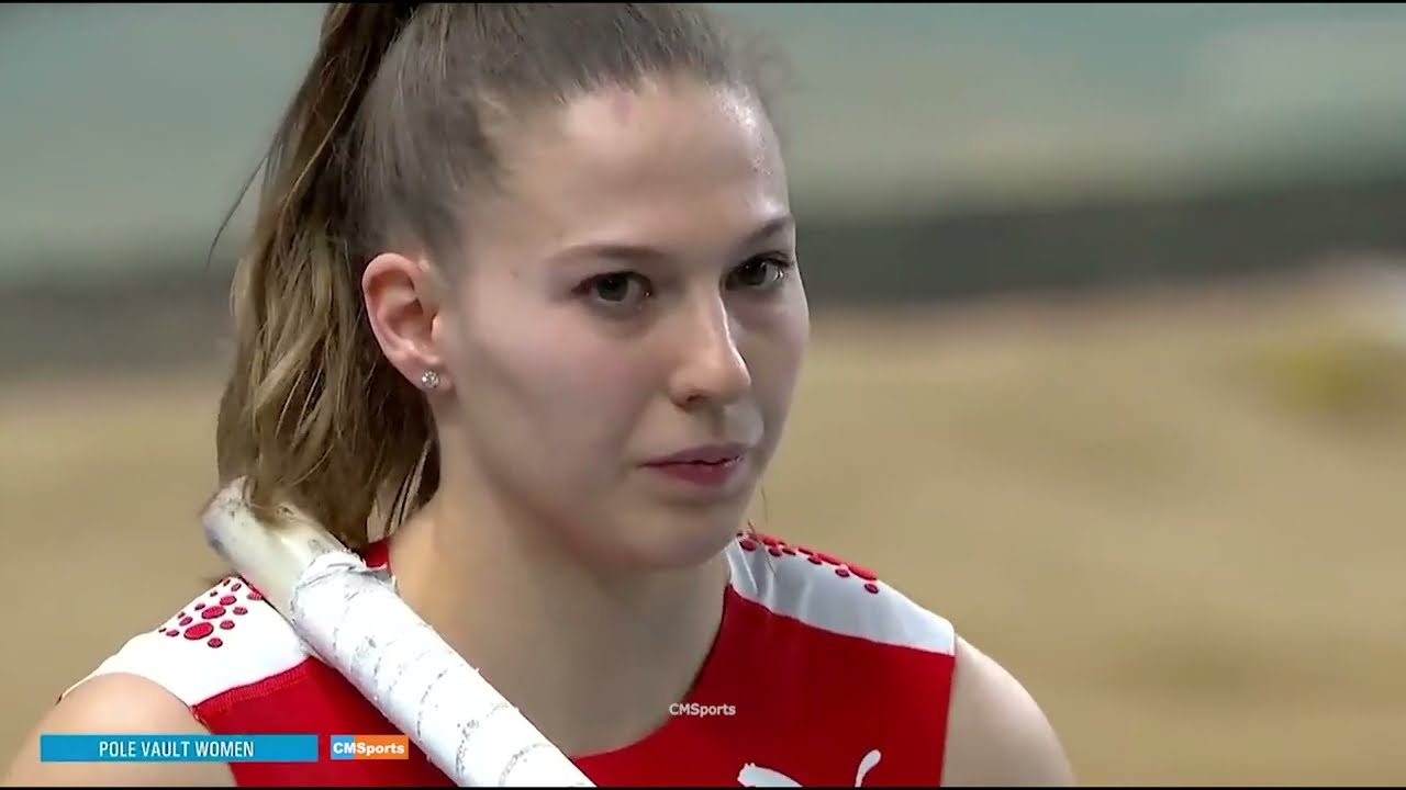 Angelica Moser - Pole Vault | World Athletics Indoor Championships 2022 ...