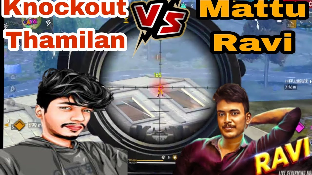 Knockout Thamilan Vs Mattu Ravi / Sniper God or what - YouTube