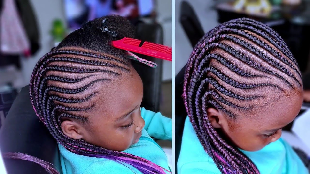 Learn how to add cornrows step by step || BEST TUTORIAL FOR BEGINNERS ...