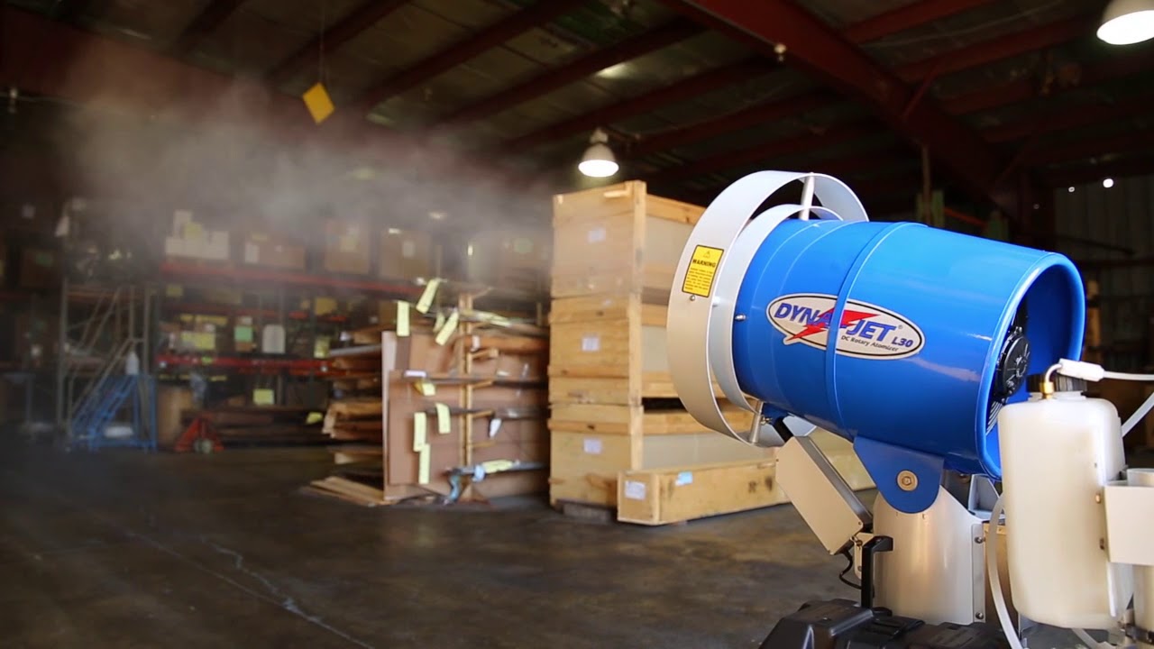 Nebulizador ULV Dyna Jet L30 Electrico - YouTube