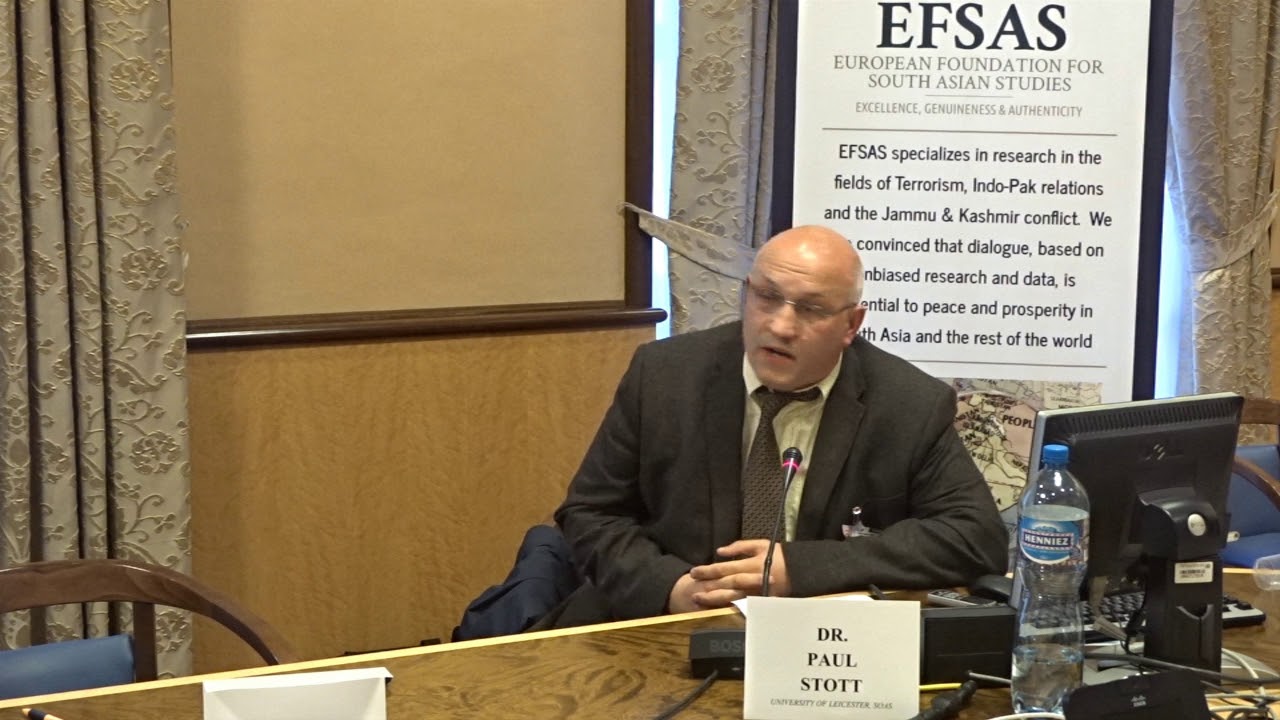 Dr. Paul Stott speaking about the involvement of British Sunni Muslims ...