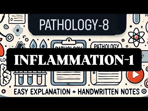 Inflammation-1 |Pathology-8 |With easy explaination adm handwritten ...