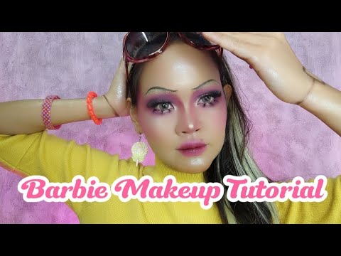 Barbie doing her makeup💓💖💕 #barbie #makeuptutorial #makeup - YouTube