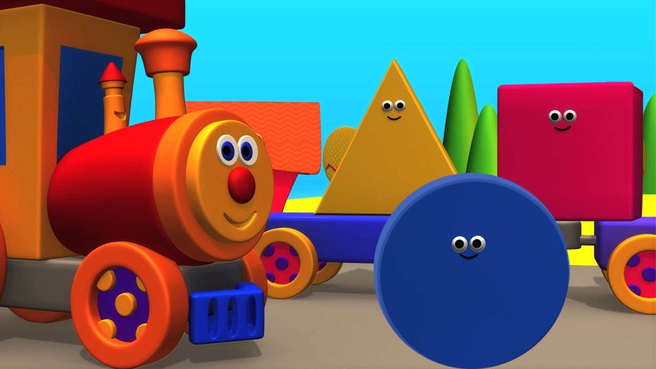 Ben Train Aventura com formas | Desenhos animados | vídeo educativo ...