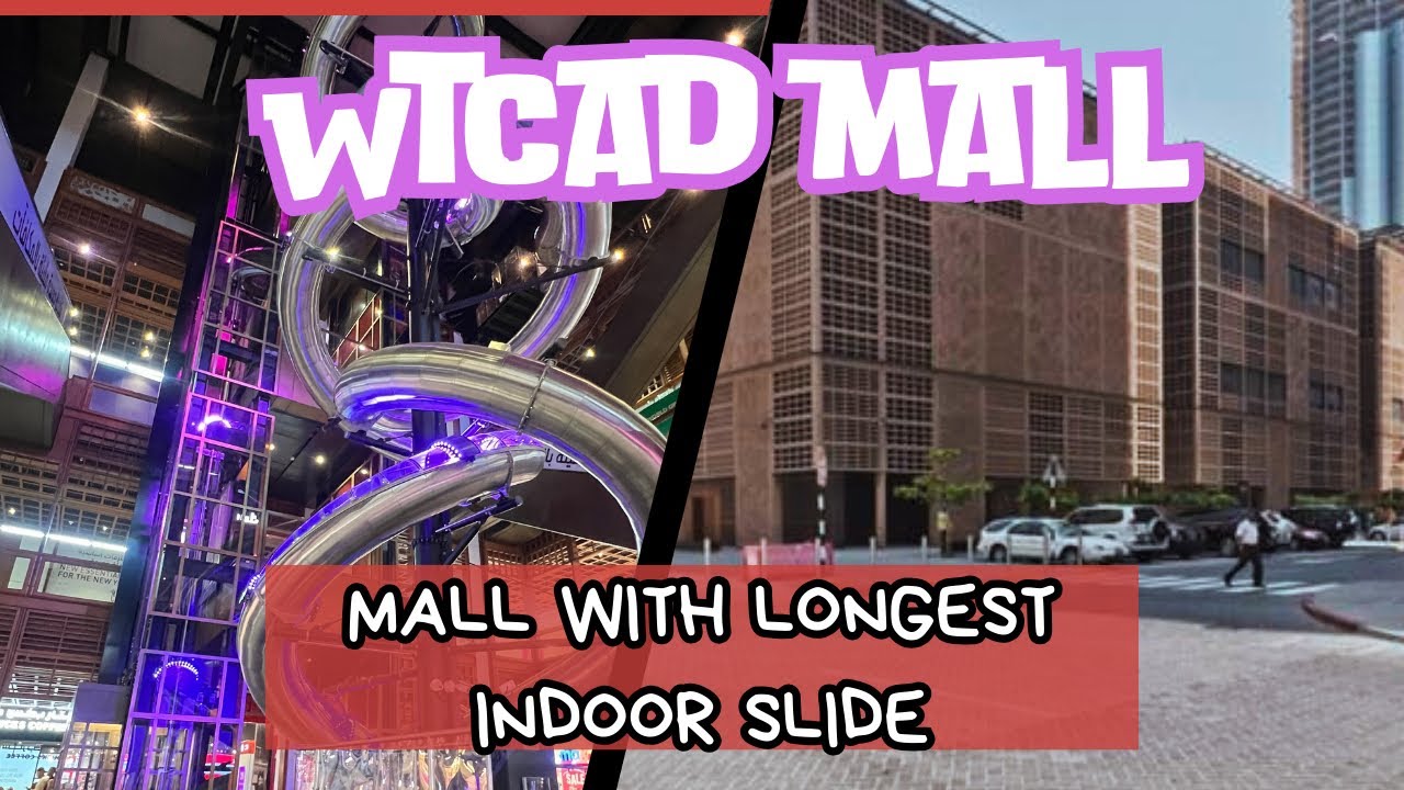 World Trade Center Abu Dhabi walking tour | Longest indoor slide in ...